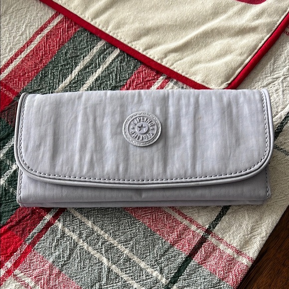 Kipling | Bags | Kipling Money Land Rfid Grey Wallet | Poshmark